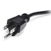 Startech.Com 1ft Standard Computer Power Cord - NEMA5-15P to C13 PXT1011 | Zoro